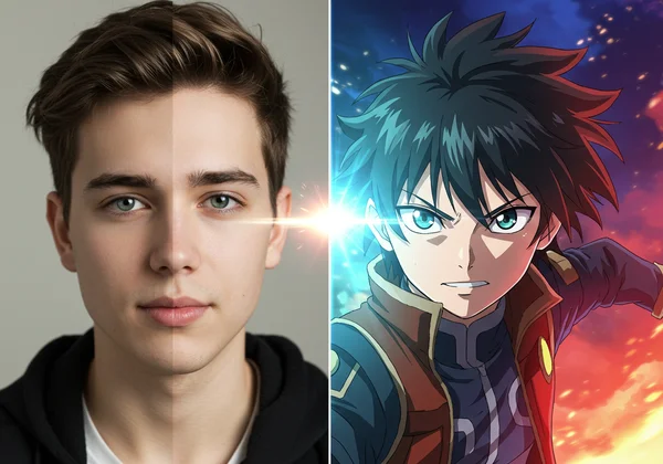 AI Anime Generator: Turn Your Photos into Animated Art | AI Cartoon ...